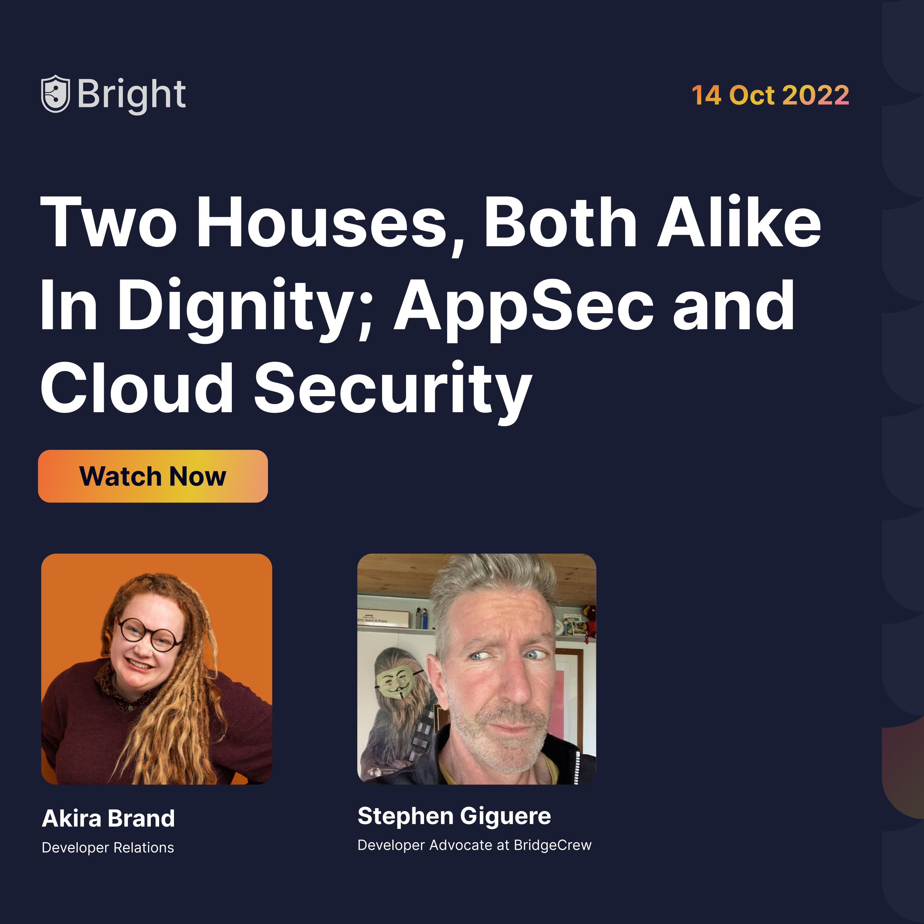Two Houses, Both Alike in Dignity; Appsec and Cloud Security